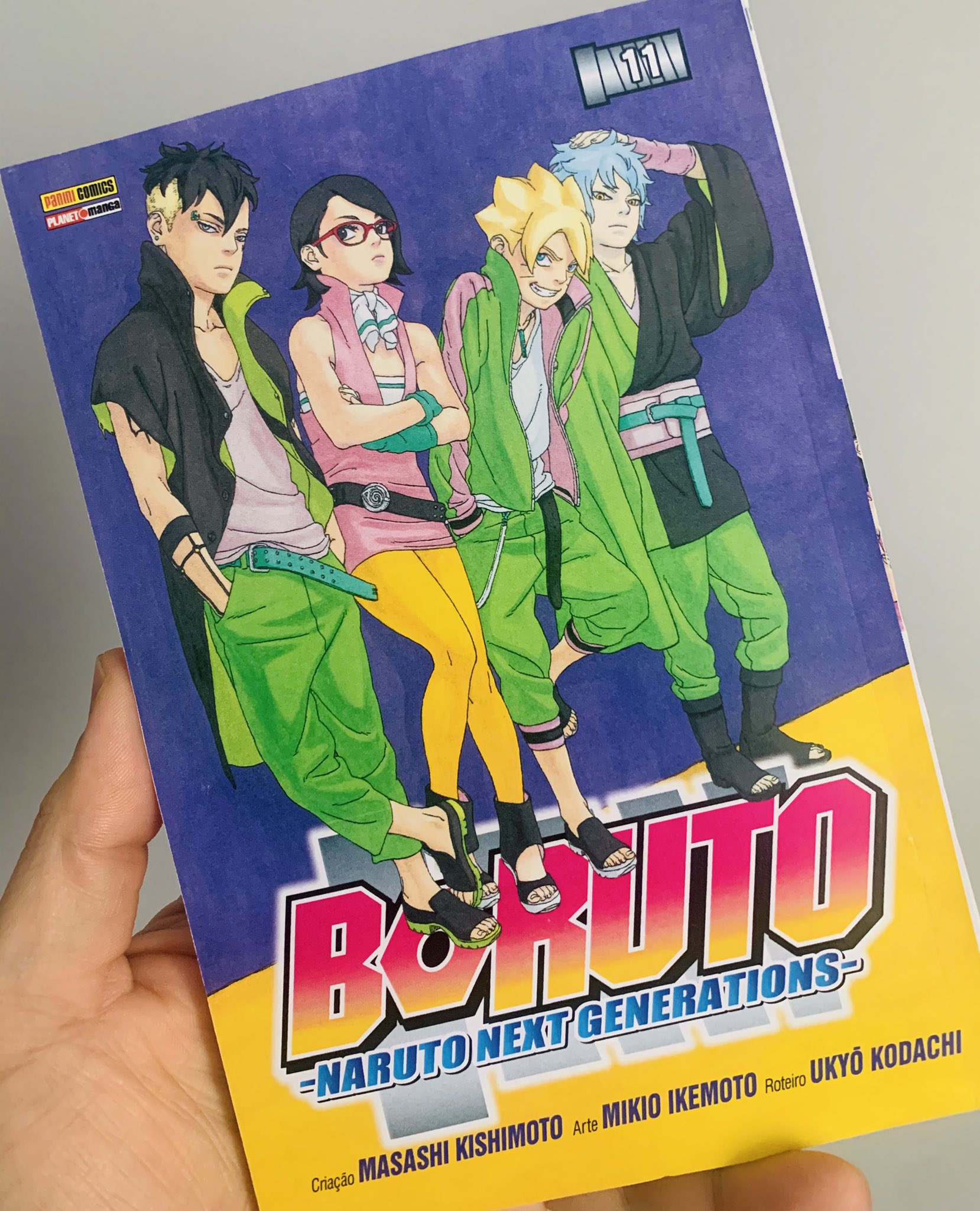 Novidade: Volume 11 de Boruto chega às lojas em outubro